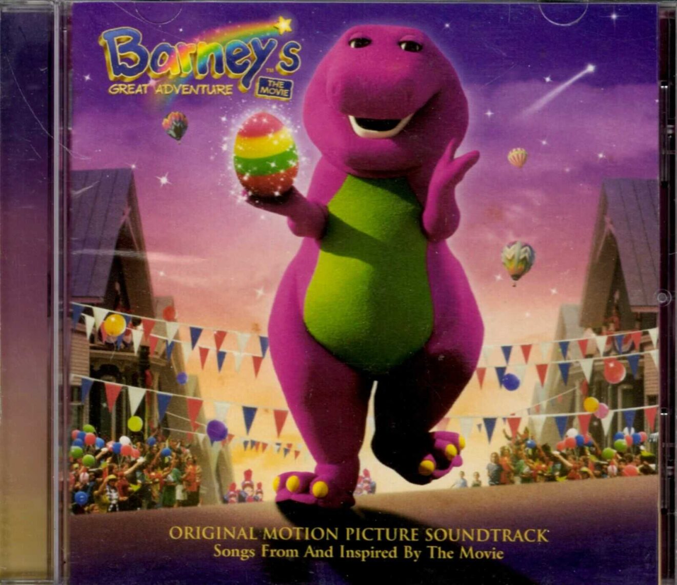 Barney's Great Adventure by Barney (Children) (CD, Mar-1998, Lyrick ...