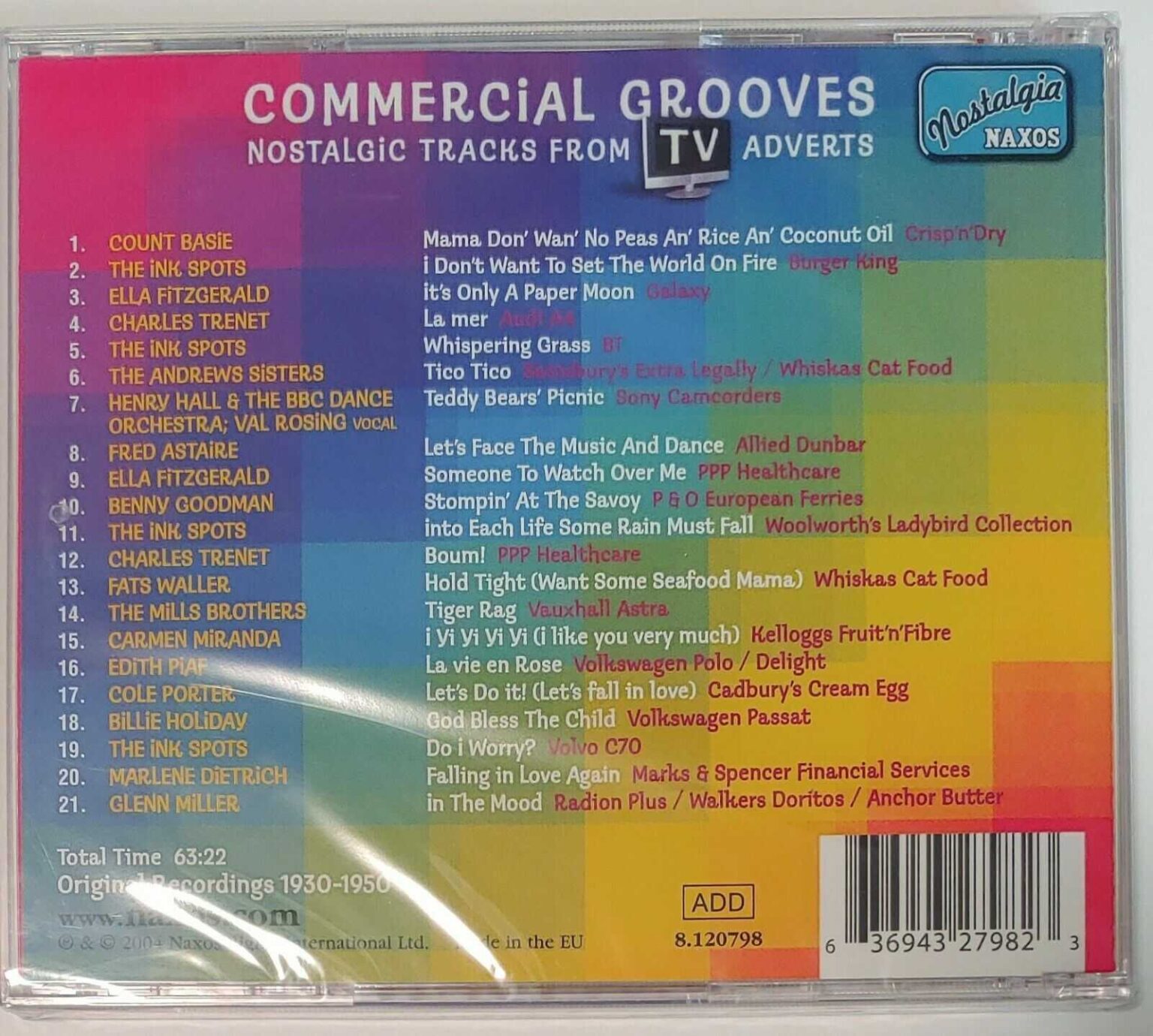 COMMERCIAL GROOVES CD BRAND NEW - CD Greeting, LLC