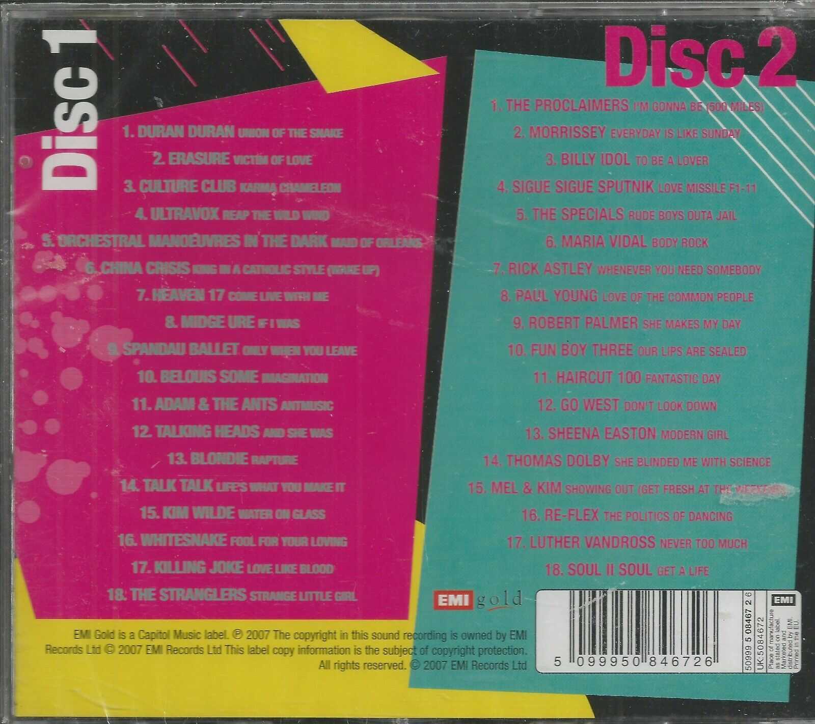 MASSIVE 80s HITS - 2 CD Set - BRAND NEW - CD Greeting, LLC