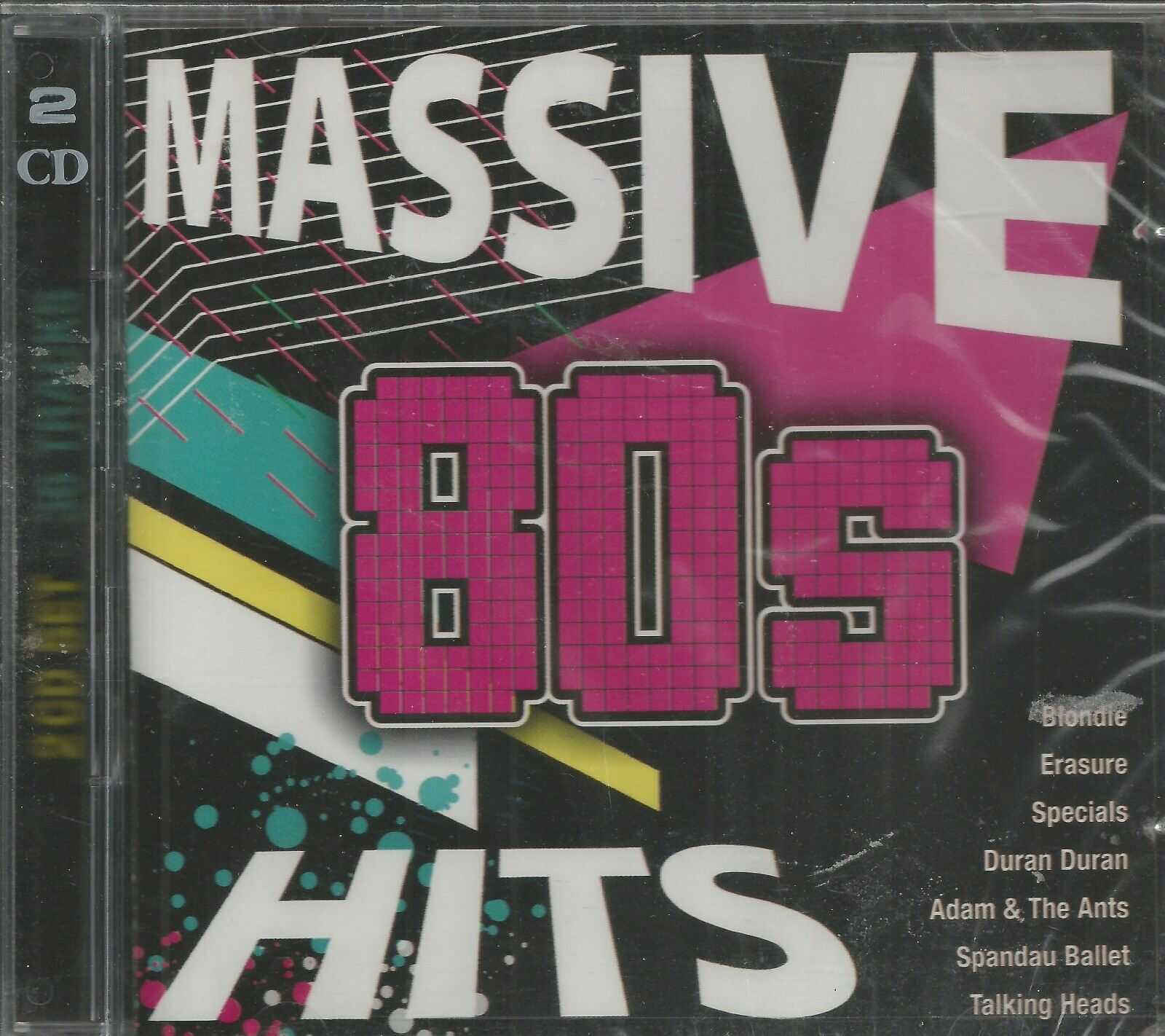 MASSIVE 80s HITS - 2 CD Set - BRAND NEW - CD Greeting, LLC