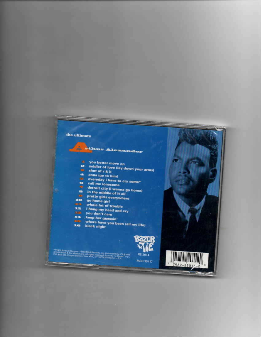 ARTHUR ALEXANDER - ULTIMATE-BRAND NEW CD - CD Greeting, LLC
